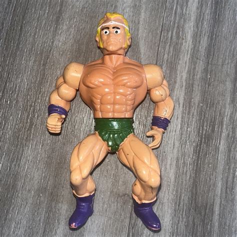 1980s Yellow Hair Elf Wrestler S 11 14 Cm Remco Bootleg Figure Galaxy