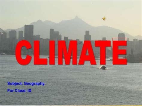 The Wind Class 9 Pptx Weather Science