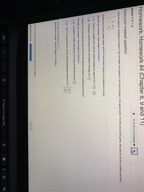 Solved Homework Homework 4 Chapter 8 9 And 11 Score 0