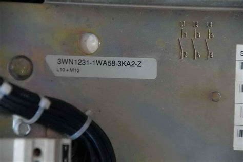 Siemens Vde 0660 Circuit Breakers Vde 0660 P 2 Bs 4752 Heino Winter Group