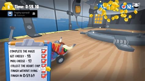 [mousebot Escape From Catlab] Platinum 91 Absolute Class Game And I Had Lots Of Fun With It