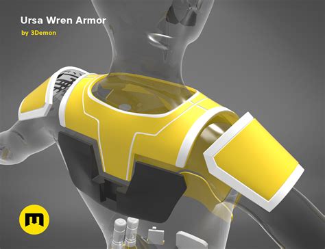 Obj File Ursa Wren Bundle ♀️ ・3d Printing Idea To Download・cults