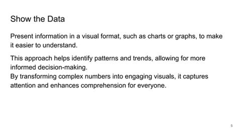 Principles Of Data Visualisation Seminar Pdf