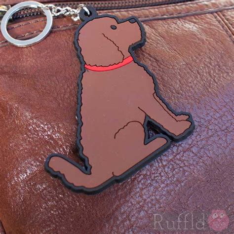 Dog Key Ring Cockapoo Design