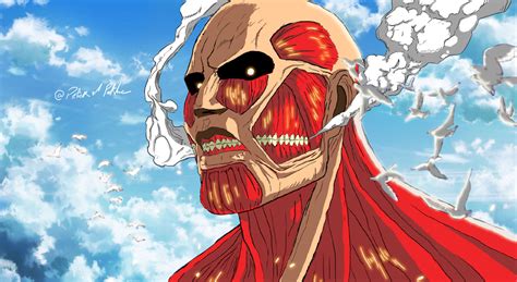 Attack On Titan Colossal Titan Wallpaper