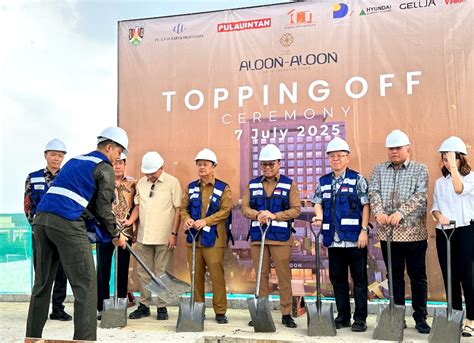 Mall The Aloon Aloon Magelang Sukses Menggelar Topping Off Ceremony
