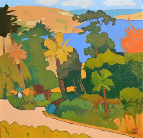 Steve Sharples The Tropical Garden Cornwall Mcneill Gallery
