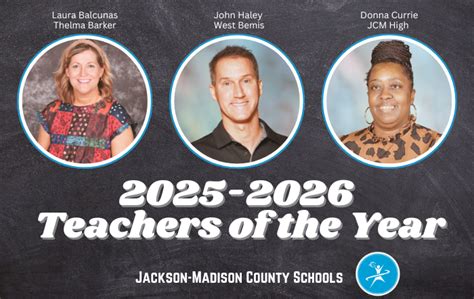 Jmcss Announces District Teachers Of The Year Wbbj Tv