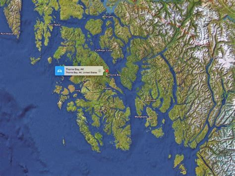 Map Of Prince Of Wales Island