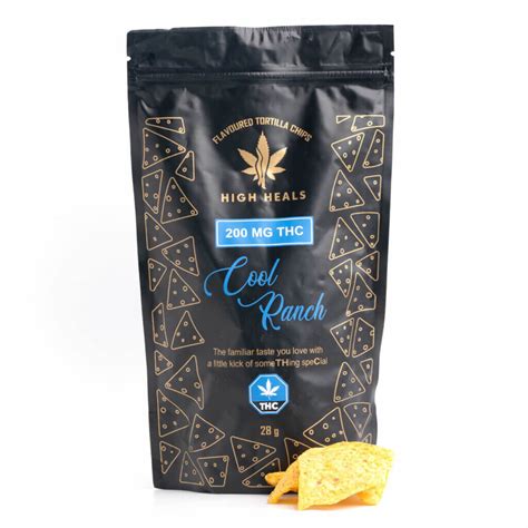 200mg Thc Chips High Heals Cannabismo