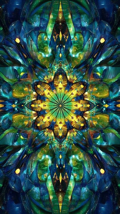 Printable Kaleidoscope Designs Kaleidoscope Style A B And C Set Of 3