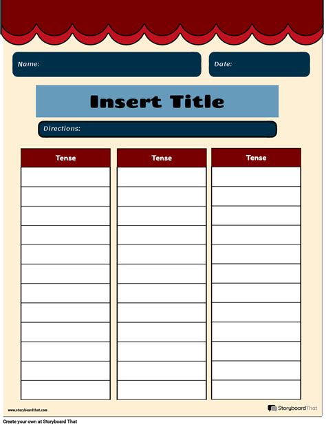 Present Tense Future Tense And Past Tense Form Verb Table