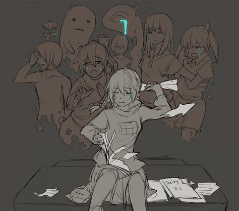 Madotsuki Poniko Monoko Sekomumasada Sensei Monoe And 3 More Yume Nikki Drawn By