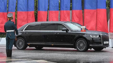 Armoured Luxury Limousine Aurus Senat To Ride Putin In National Capital
