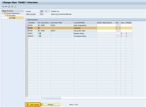 Solved Access Sequence V07 Field Not Returning Custome Sap Community