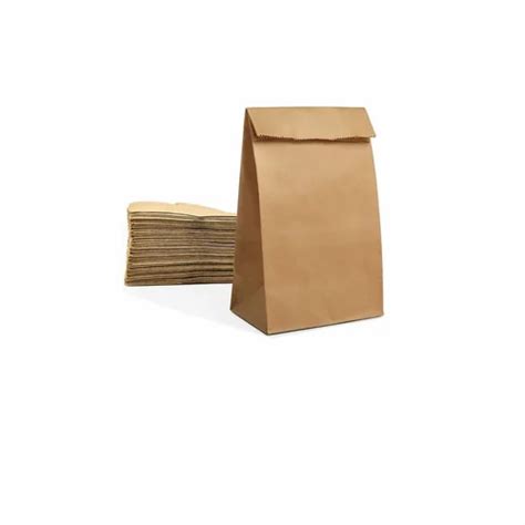 Brown Paper Packaging Bag Capacity 2kg At Rs 15piece In Mumbai Id
