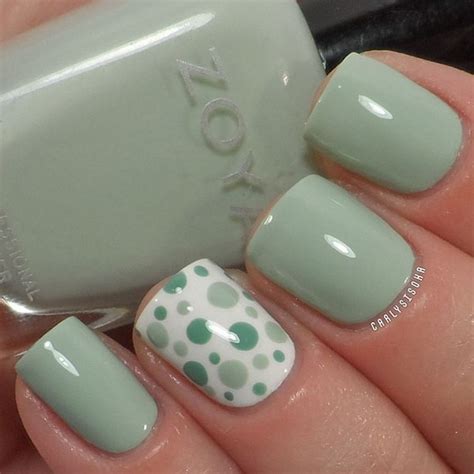 50 Stylish Polka Dots Nail Art Designs 2022