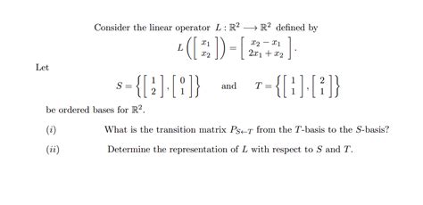 Solved This Is A Homework Problem For My Linear Algebra Chegg