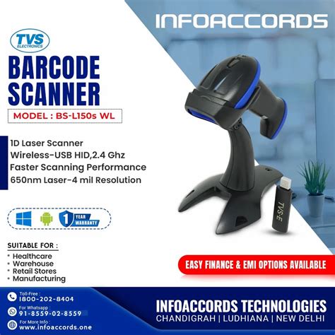 Handheld Tvs Bs L150s Wl Barcode Scanner Bluetooth Wireless At