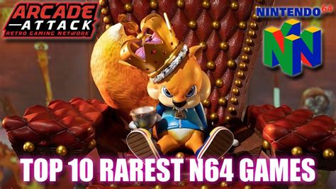 Top 10 Rarest And Most Expensive Nintendo N64 Games Youtube