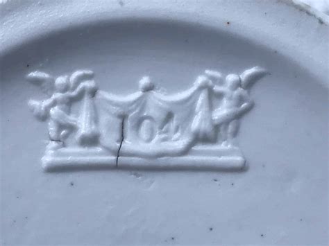 Antique Hicks Meigh And Johnson Porcelain Stoneware Angles Banner Series