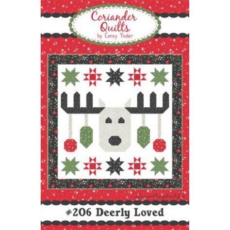 Deerly Loved Quilt Pattern By Corey Yoder Coriander Quilts Quilt