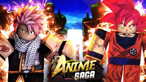Anime Saga🔥 Finally A New Roblox Anime Fighting Game Youtube