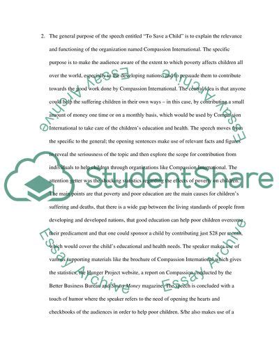 Speech Analysis Article Example Topics And Well Written Essays 500 Words