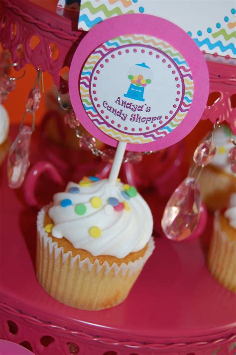 Candy Land Birthday Sweet First Candy Shoppe Birthday Catch My Party
