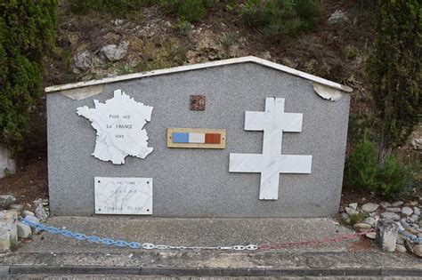 Monument Fernand Blanc Le Barroux Tracesofwar Nl