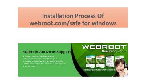 Ppt Installation Process Of Webroot Powerpoint Presentation Free