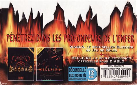 Diablo Hellfire Cover Or Packaging Material Mobygames