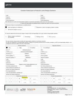Aviso De Responsable Sanitario Cofepris Pdf Medicina Clinica Medicina