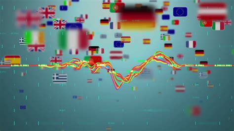 Premium Stock Video Animation Of Digital Data Processing Over
