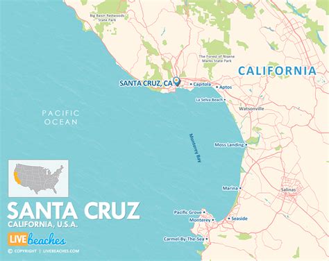 Santa Cruz California Live Beaches
