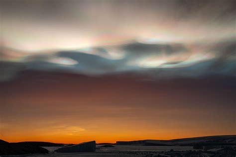 Rare Iridescent Clouds Appear Over Mawson Australian Antarctic Program News 2024
