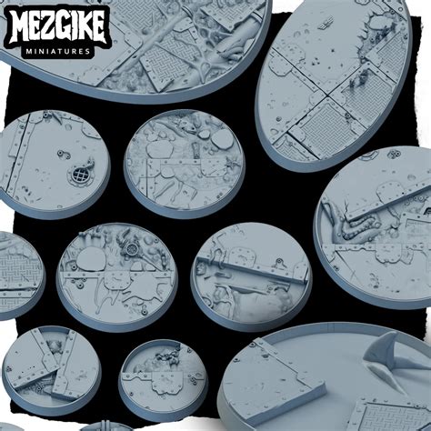 Ocean Rig Sunken Bases Set Lokens Miniatures