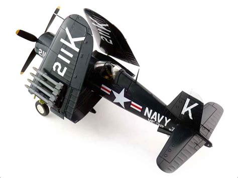 F4u 4 Corsair Airplane Model 148 Military Aviation Model