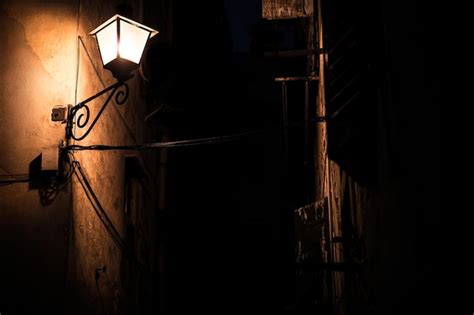 Premium Photo View Of Building At Night