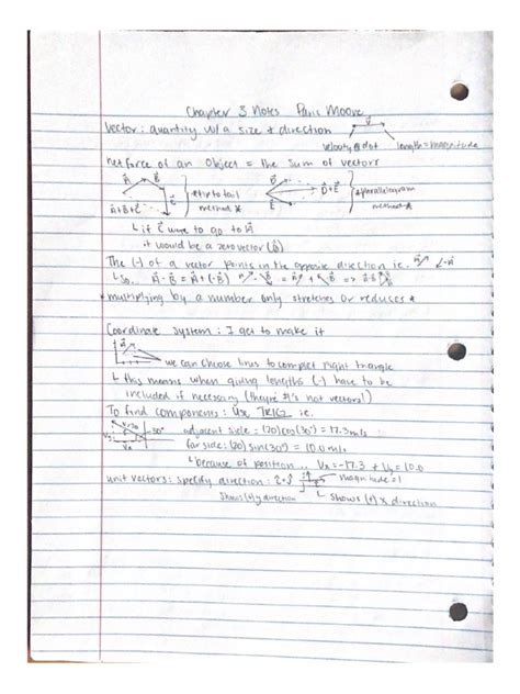 Phys 1 Cal Poly Chapter 3 Notes Pdf