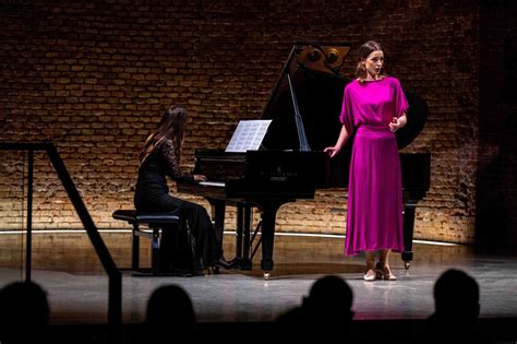 Former Neue Stimmen Participant Corinna Scheurle Sings At The Opening Concert Of The Munich