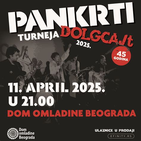 Koncert Pankrti Dom Omladine Beograda