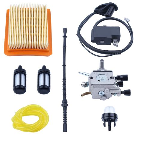 For Stihl Fs120 Fs200 Fs250 Fs300 Carburetor Ignition Coil Air Filter
