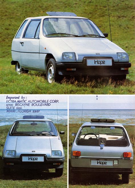 1985 Hope Whisper Electric Car A Danish Creation Planned F Flickr