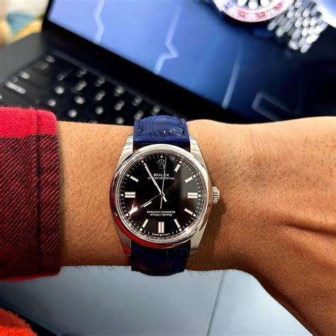 Op On Blue Croc Strap💙🐊 Rwatchesindia