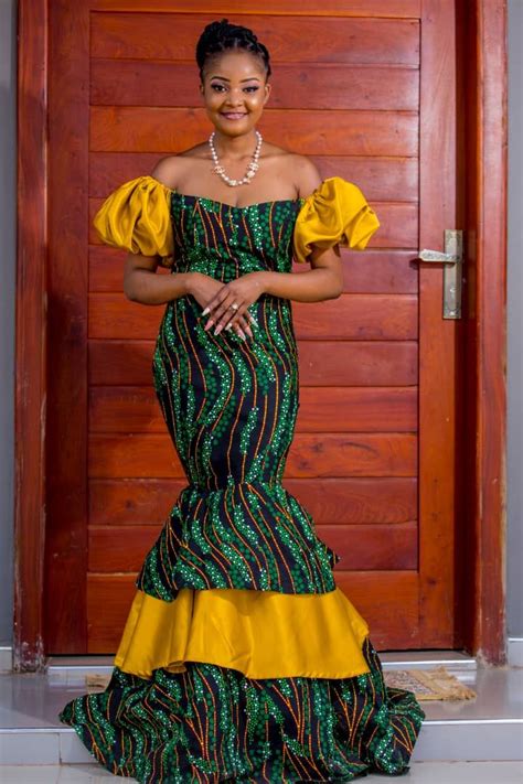 Ichilanga Mulilo Dress Vestiti Moda Africana