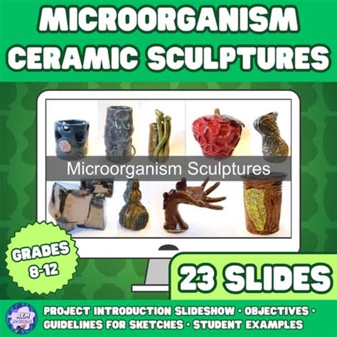 Microorganism Texture Sculptures Project Intro Slides Ceramics