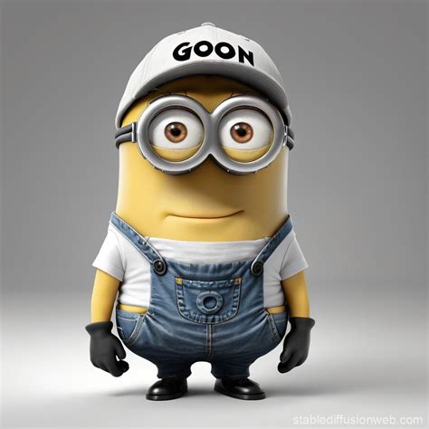 Minion Wearing A Goon T Shirt Stable Diffusion Online