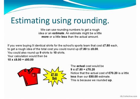 Rounding And Estimating English Esl Powerpoints