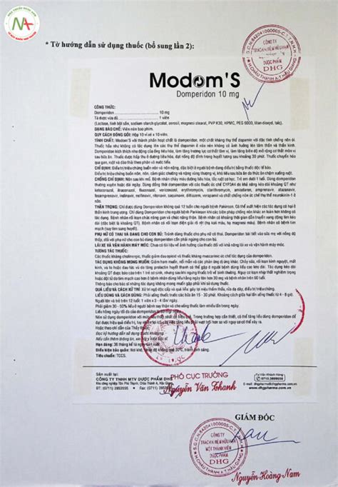 Thuốc Modoms 10mg Có Tác Dụng Gì Mua ở đâu Giá Bao Nhiêu